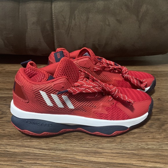 adidas | Shoes | Adidas Dame 8 Lillard Unreleased Usa Red Mens ...